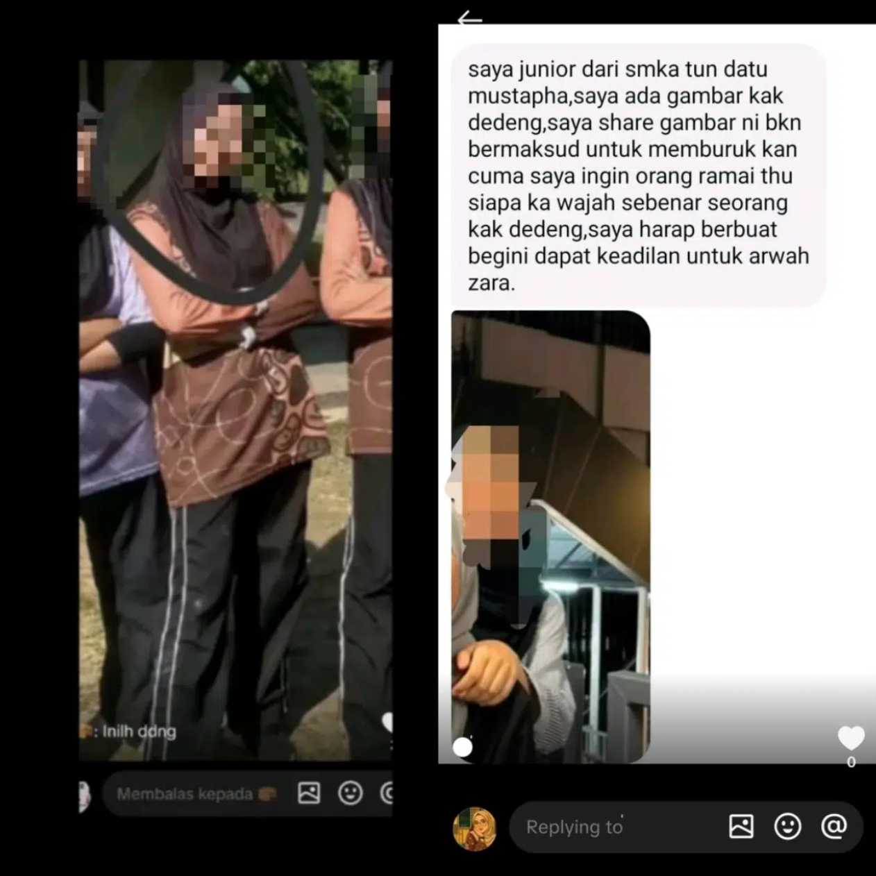 Wajah didakwa pelaku kes Zara Qairina tersebar – desakan siasatan awam semakin kuat - PADUMEDIA ...